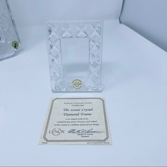 Lenox | Accents | Lenox Crystal Diamond Frame | Poshmark